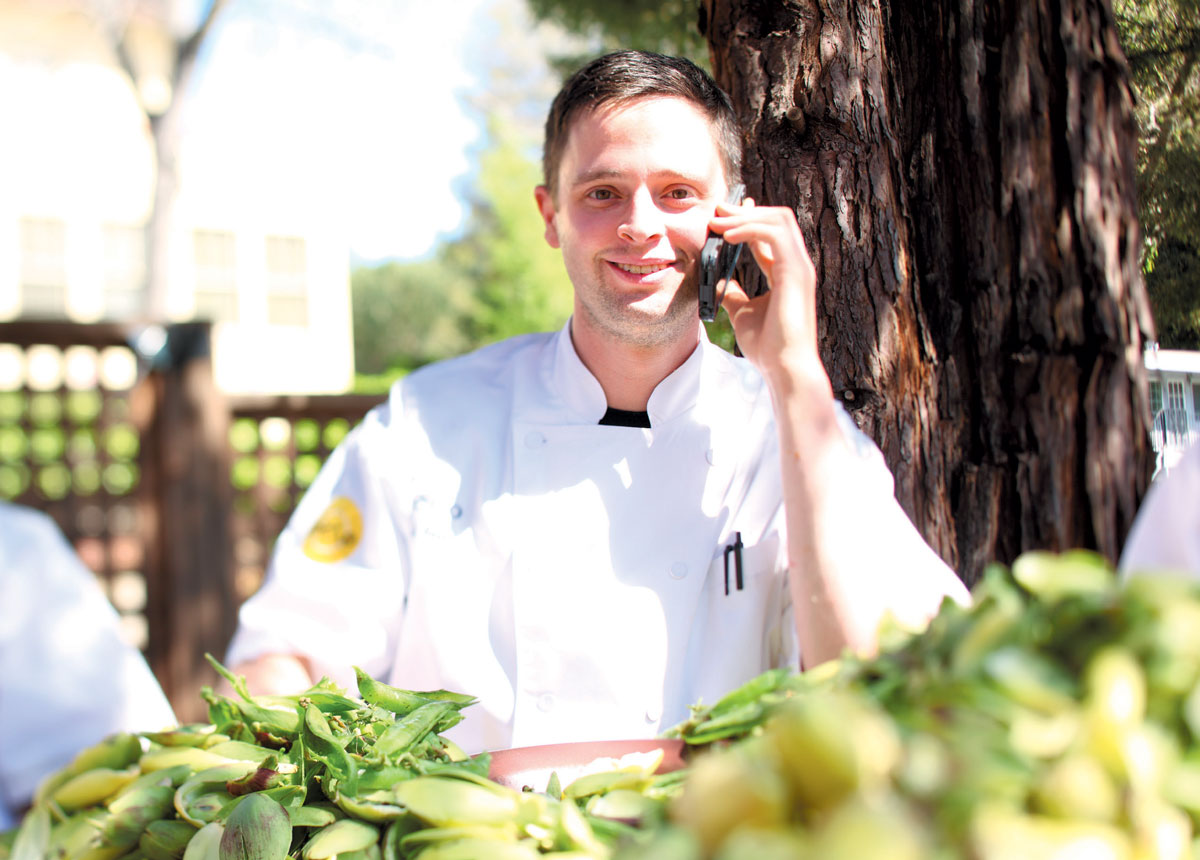 English Pea Pancakes with Smoked Trout and Red Onion Creme Fraiche