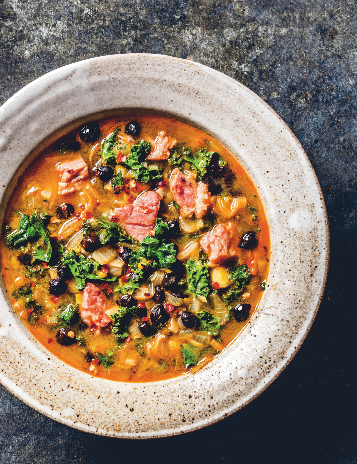 Basque-Style Bean and Kale Stew